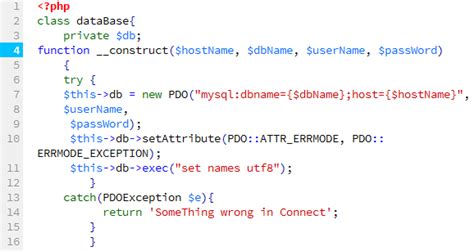 php pdo conexión mysql class mostrar ejecutar consultas baulphp