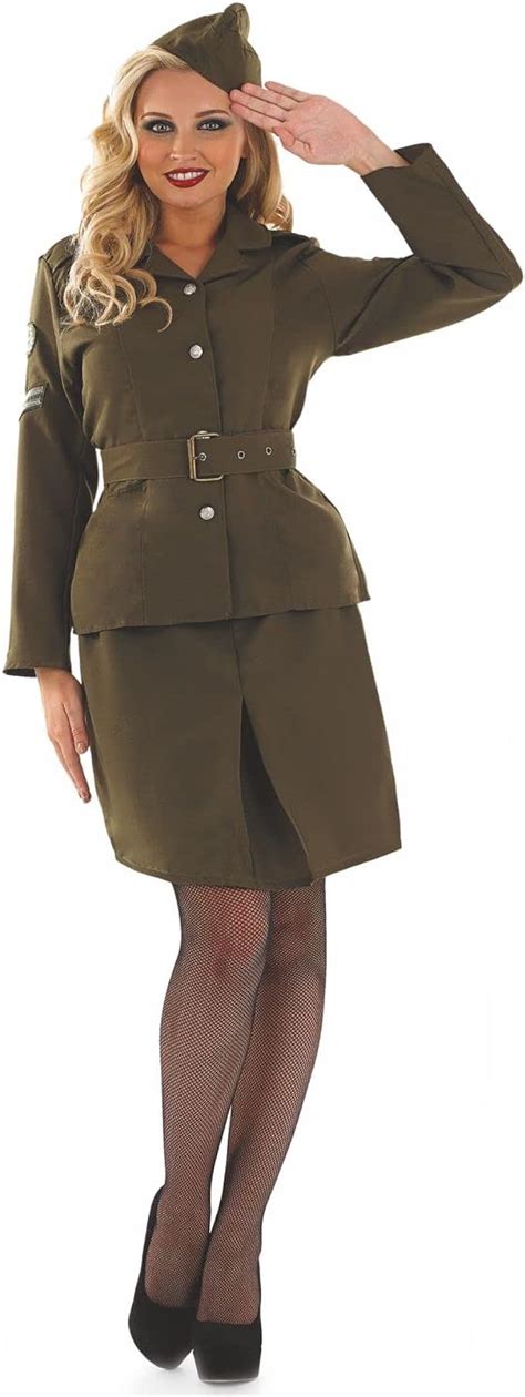 Fun Shack Army Costume Women Military Costume Women Army Woman
