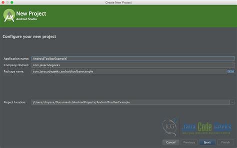 android toolbar example examples java code geeks 2022