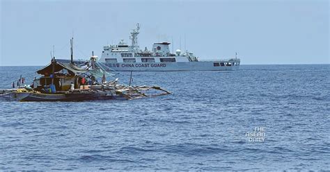 Philippine Vessel Collides With Chinese Ship In South China Sea Amid