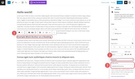 how to create anchor links in wordpress a complete guide