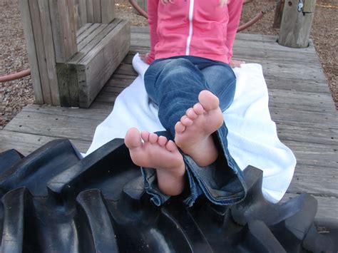 Pin On Flared Jeans And Bare Sole