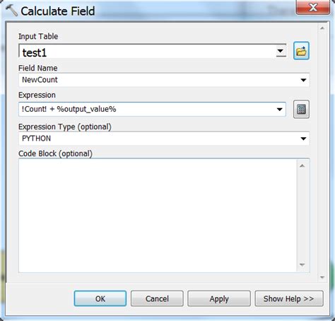 arcgis desktop does calculate value model only tool