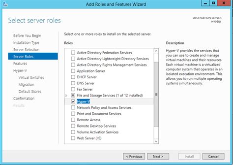 installing and managing hyper v in vmware workstation 11