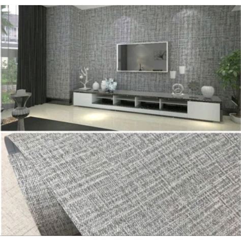 Jual Wallpaper Dinding Ukuran 45 Cm X 10 M Motif Tekstur Pastel Polos