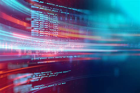 programming code abstract technology background of software developer