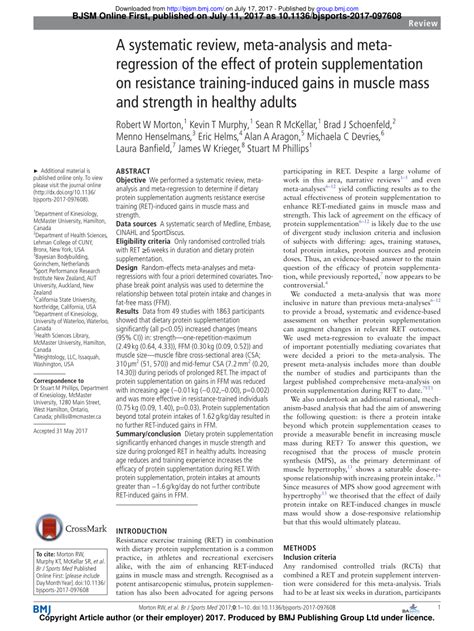 Pdf A Systematic Review Meta Analysis And Meta Regression Of The