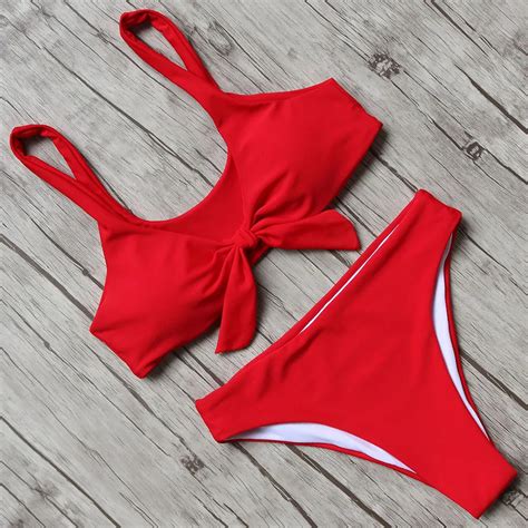 Buy Bikini 2019 Bikinis Set Women Sexy Swimsuit High