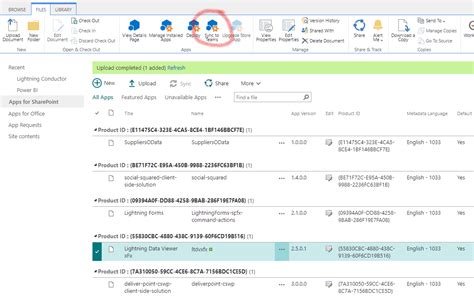data viewer spfx installing lightning data viewer to