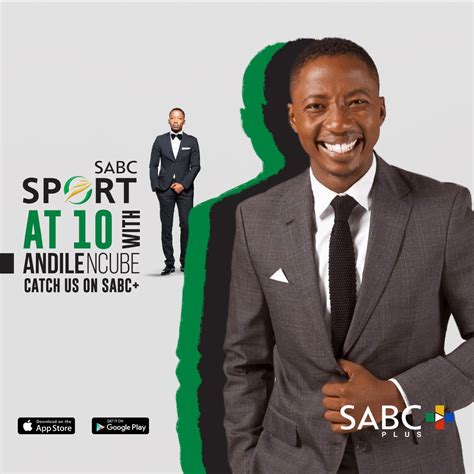 Sabc On Twitter Be Sure To Catch And Stream Sabc Sport 10 With Andile