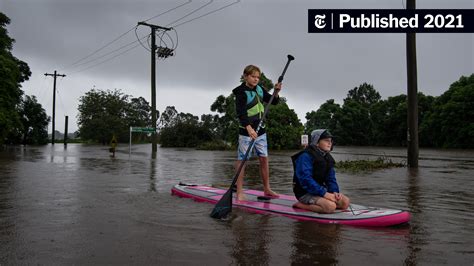 Australias Worst Floods In Decades Quicken Concerns About Climate