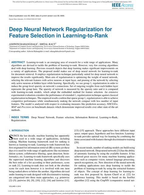 L1 And L2 Regularization In Deep Learning