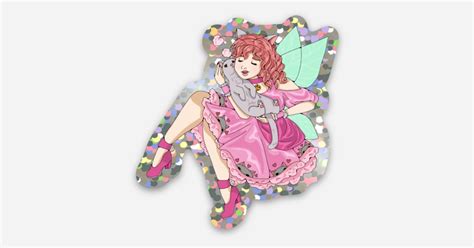 Toe Bean Fairy Glitter Sticker Custom Glitter Stickers Custom