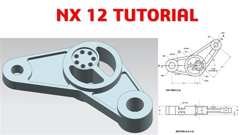 nx 12 tutorial 45 3d model basic beginners cadcam tutorial youtube