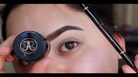 Eyebrow Tutorial Using Anastasia Beverly Hills Dipbrow Pomade And Brow