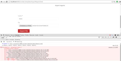 javascript syntaxerror unexpected token d at object
