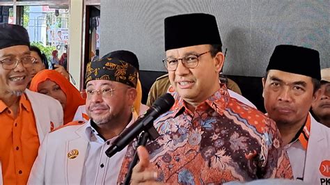 Foto Anies Baswedan Buka Suara Soal Polemik Jis Saya Enggak Cawe Cawe Kok