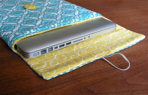 Quilted Laptop Sleeve To Celebrate Two Of My Recent Techno… Flickr