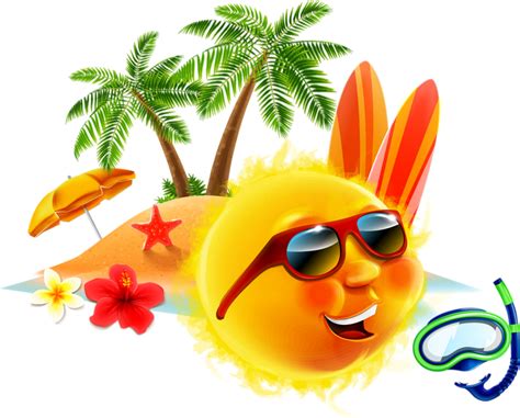 Vacances Dété Plage Png Tube Vacation Beach Clipart