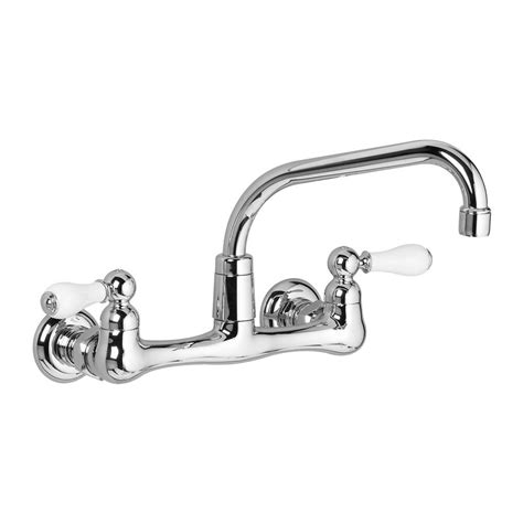 American Standard Heritage Two Handle Wall Mount Kitchen Faucet In