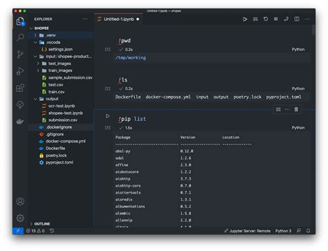 gcp or local machine kaggle docker vscode