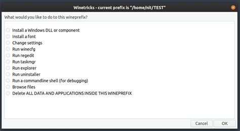 how to install and configure wine in ubuntu
