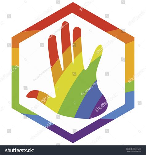 Set Gender Symbols Stylized Silhouettes Male Stock Vector Royalty Free