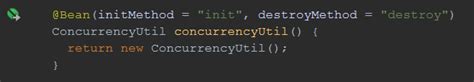 java initialization and release of global resources with