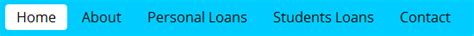 horizontal navigation bar in css online tutorial for javascript