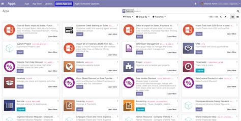 odoo apps installation of odoo 3rd party in local server and odoo sh