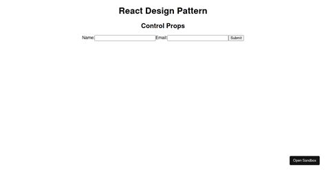 react desing pattern control props codesandbox