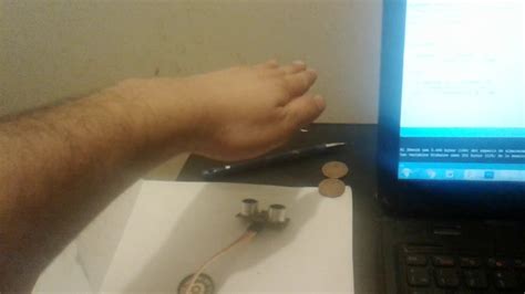 test 1 sensor distancia portatil arudino uno youtube