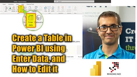 create new table from existing one power bi