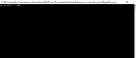 dependency injection in with example using ninject
