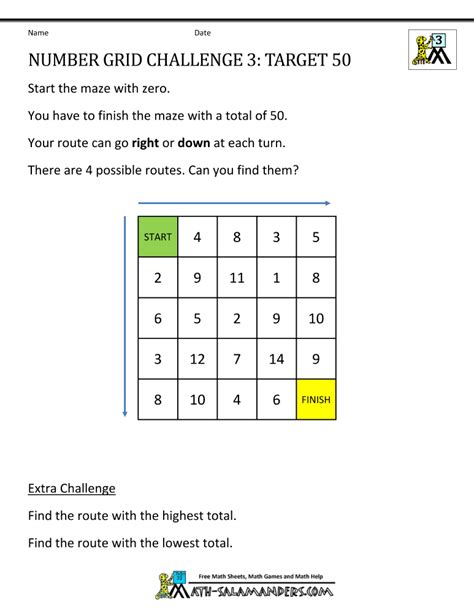 math puzzle worksheets 3rd grade