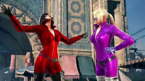 Tekken 7 Anna Williams Vs Nina Williams Voice Mod Youtube