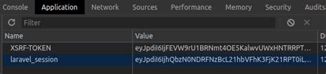 laravel csrf token mismatch in cookies and html stack overflow