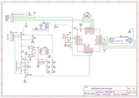esp8266 1pm easyeda open source hardware lab