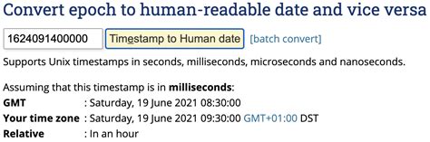 java epoch time confusion clarification needed stack overflow