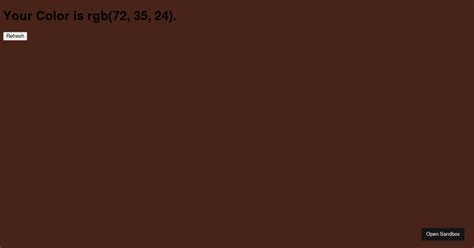 random color picker actividad codecademy codesandbox