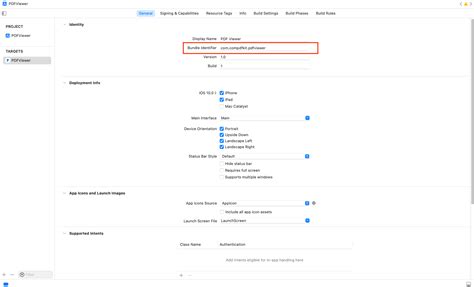 how to find bundle id for the application on ios