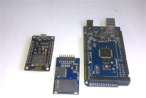 test module sd microsd via spi for arduino and esp8266
