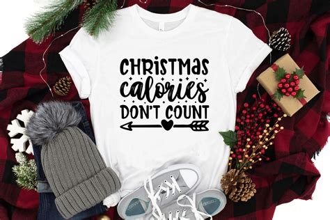 Christmas Calories Dont Count Svg Craft Graphic By Regular Creative