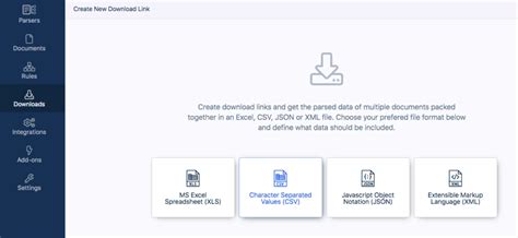 how to convert pdf to csv with docparser