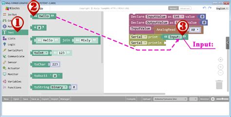 graphical programming kit for learn coding with arduino ide6