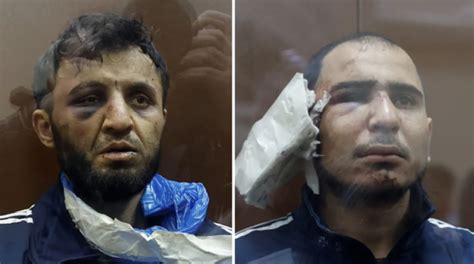 Moscow Attack Four Men Charged With Act Of Terrorism By Russian Court