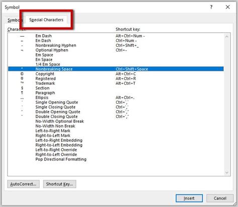 insert special characters in word step by step guide