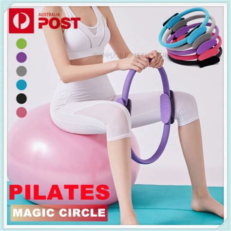 Pilates Ring Exercise Resistance Yoga Gym Rings Fitness Magic Circle