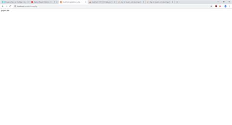 php for loop is not returning all values why stack overflow