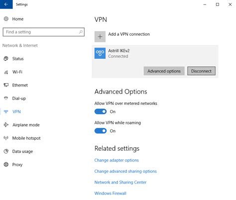 Astrill Setup Manual How To Configure Ikev2 Ipsec With Windows Built In